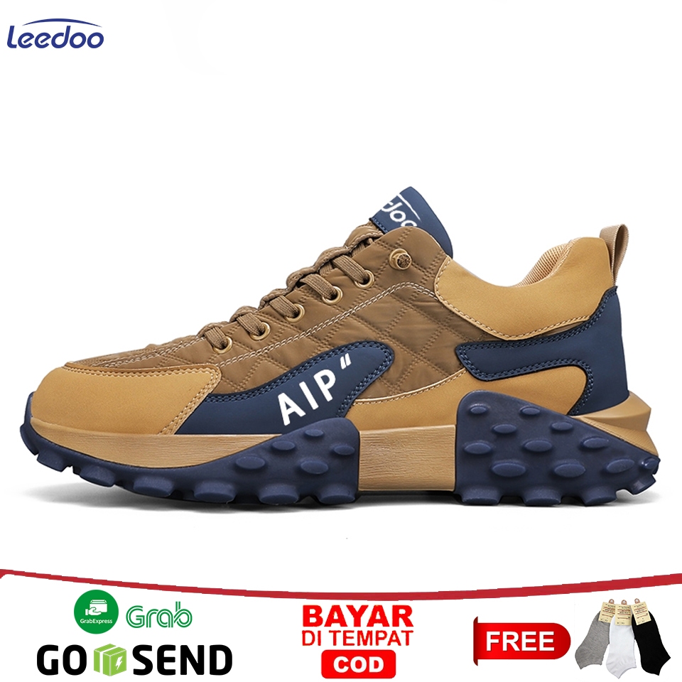 Jual Leedoo Sepatu Olahraga Pria Fashion Cowok Sneakers Casual Olahraga ...