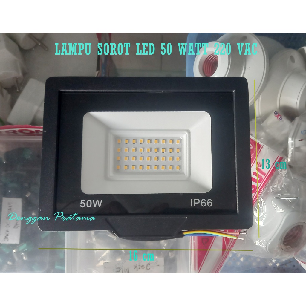 Jual Lampu Sorot 50 Watt Led 50W / Lampu Tembak 50W | Shopee Indonesia
