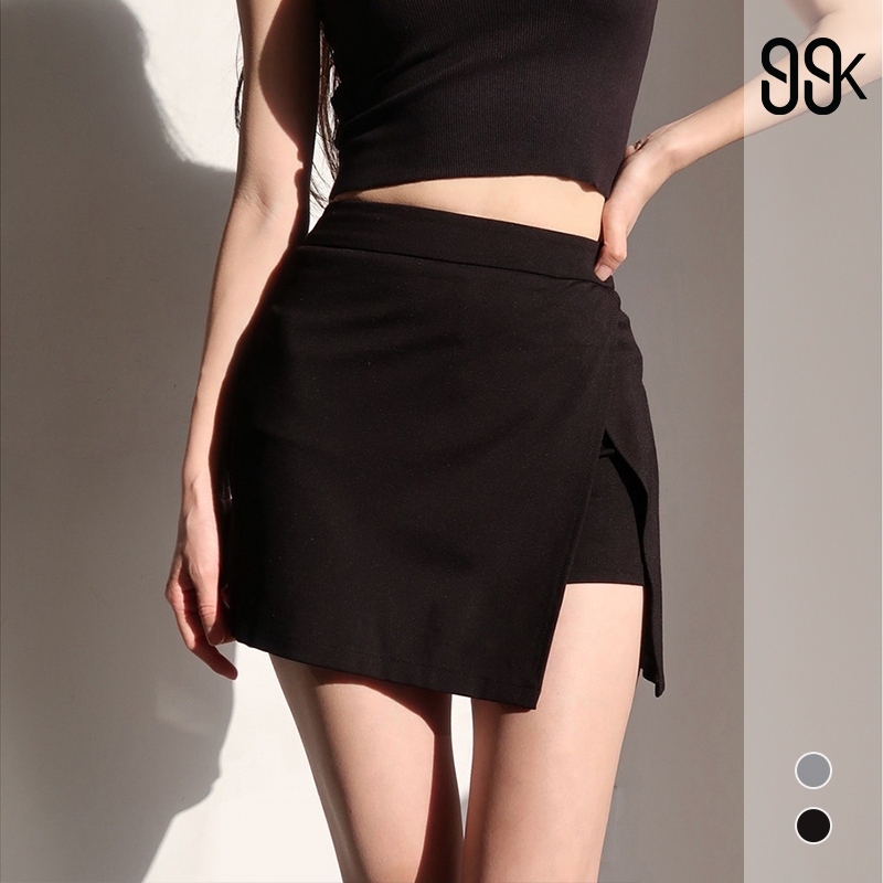 Jual Mini Skirt with High Slit Skorts 1579 (S/M/L/XL) | Shopee Indonesia
