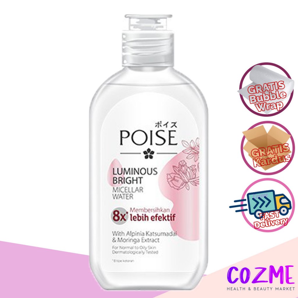 Jual POISE Luminous Bright Micellar Water 125mL | Shopee Indonesia