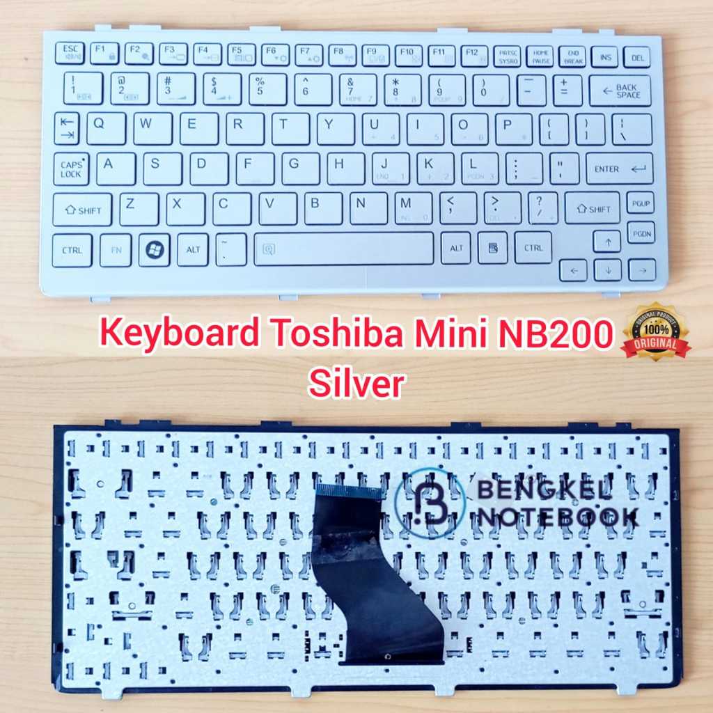 Jual Keyboard Toshiba Mini NB200 NB205 NB255 NB250 NB500 NB505 NB520 ...