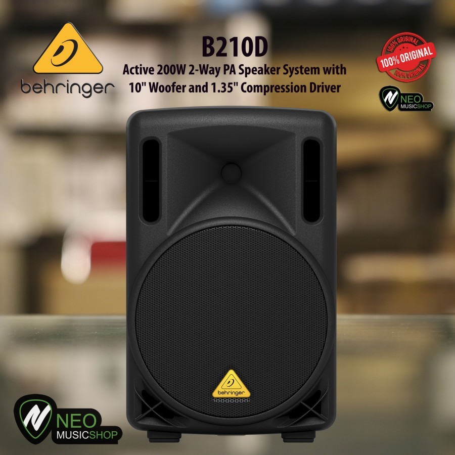 Jual Behringer B210D Active 200W 2-Way 10" PA Speaker System | Shopee ...