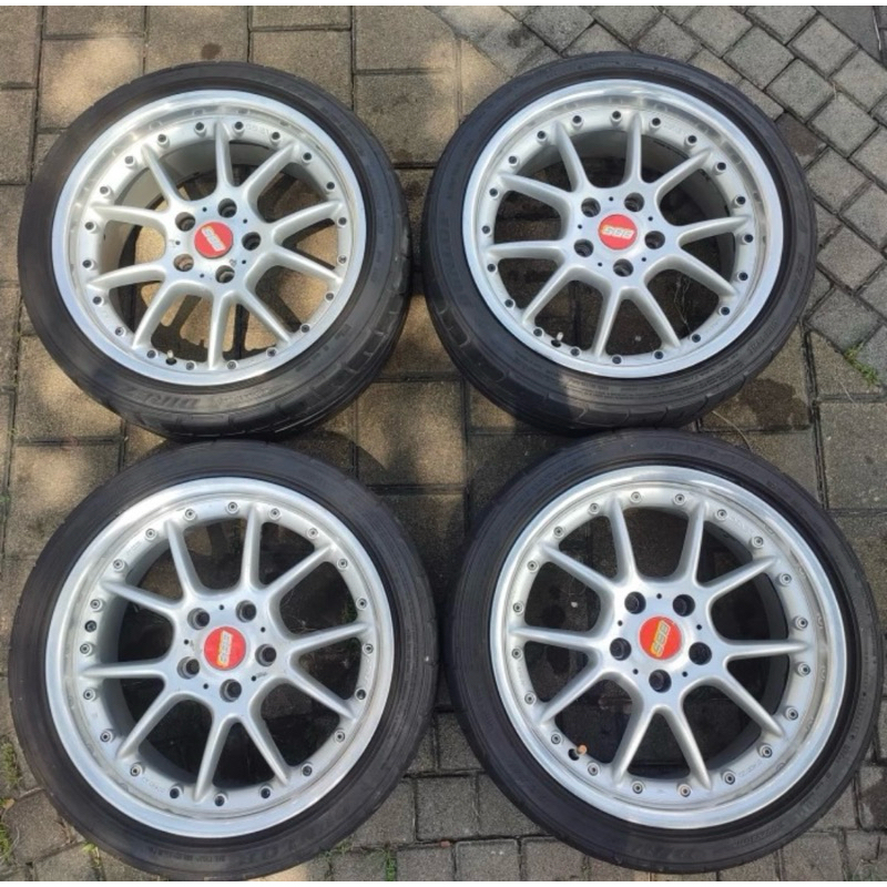 Jual Velg BMW BBS RK Ring 18. Made in Thailand. Lebar 8. Et 35. Pcd 5x120 plus Ban. For BMW E36 ...