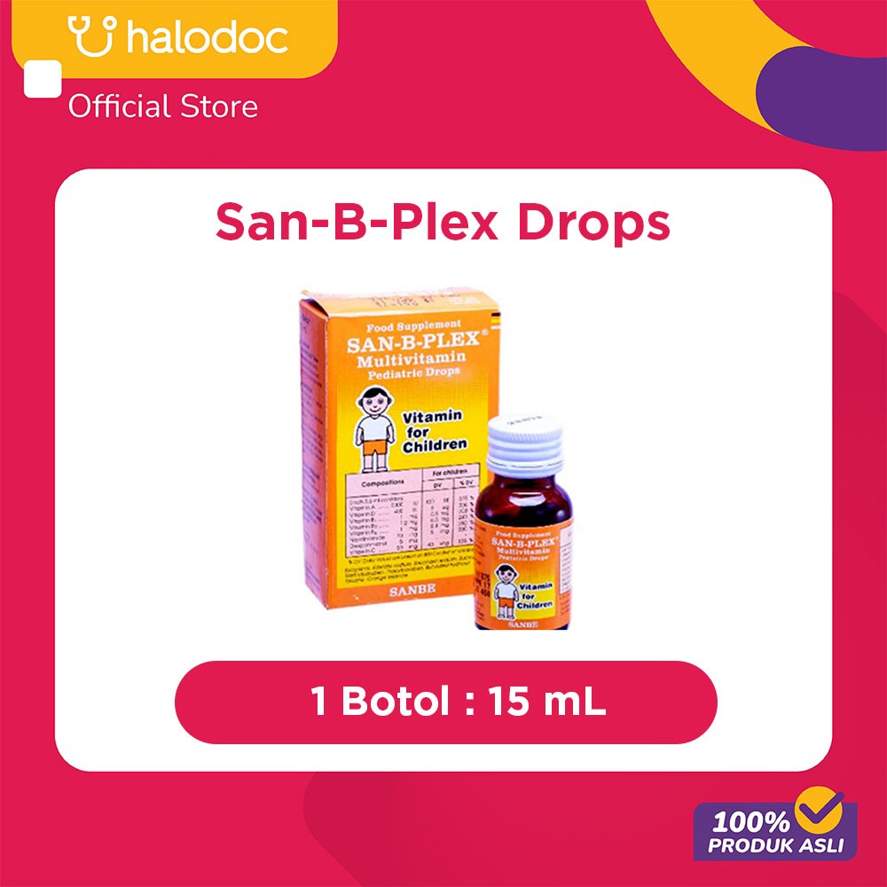 Jual San-B-Plex Drops 15 Ml | Shopee Indonesia