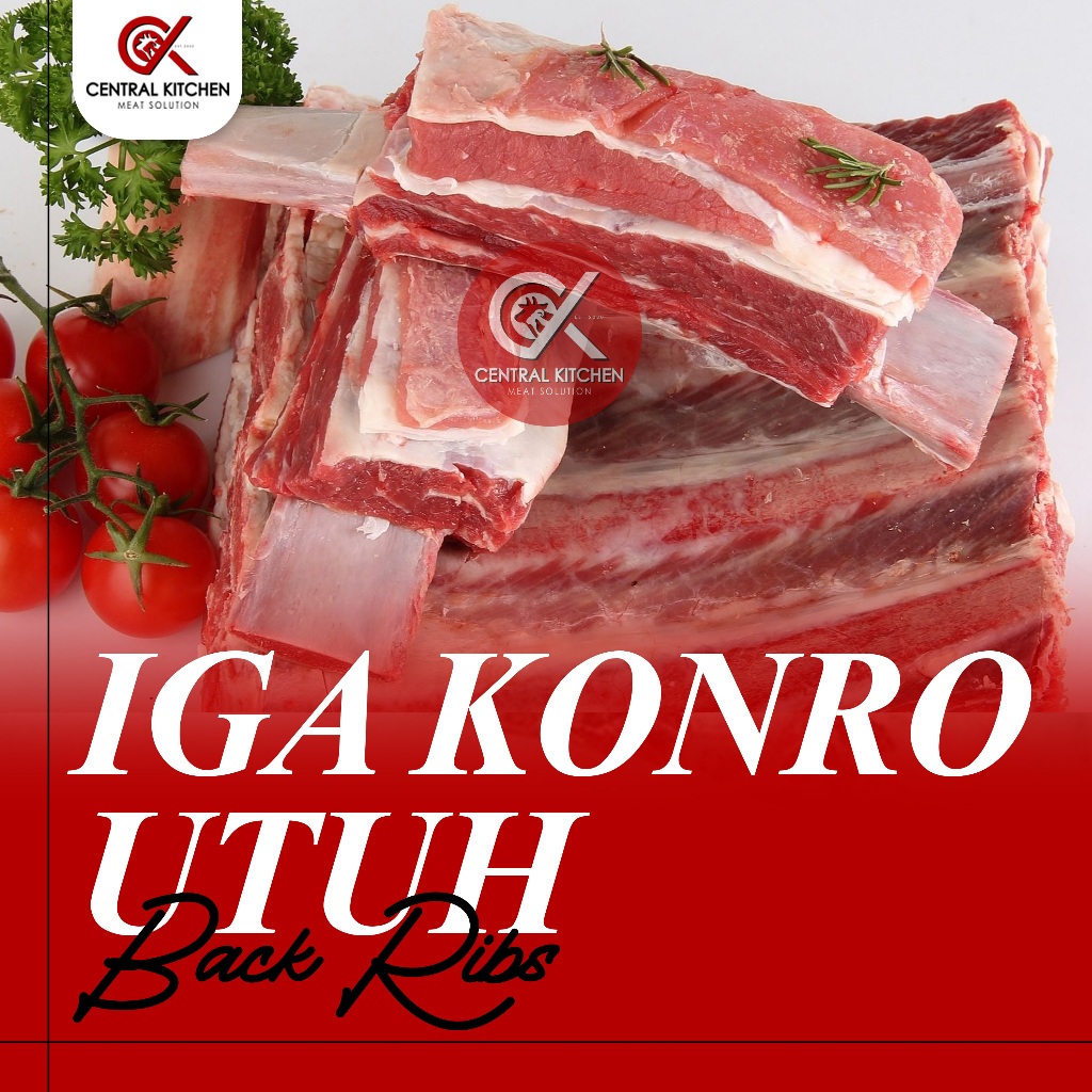 Jual Iga Konro Sapi Back Ribs Daging Iga Sapi Konro Utuh Dan