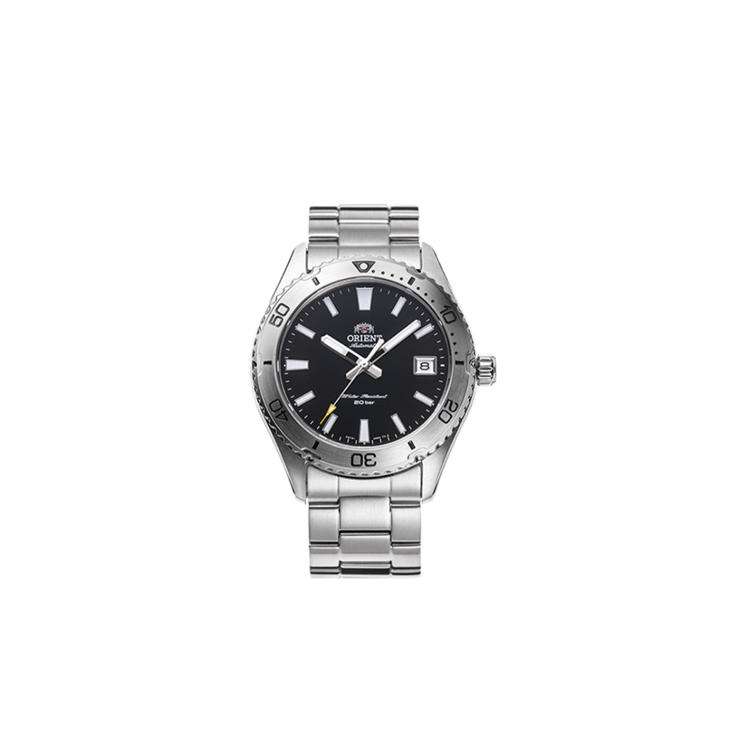 Jual Jam Tangan Orient Mako Automatic 39.9mm Date Black Dial Metal ...