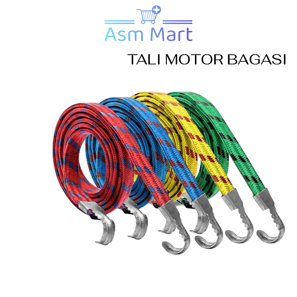 Jual ASM TALI BAGASI MOTOR 1.5M 2M 2.5M 3M / TALI IKAT BARANG / TALI ...