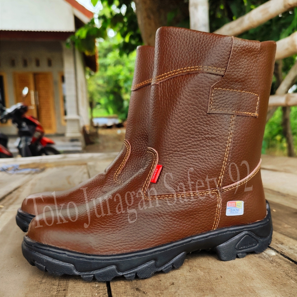 Jual Sepatu Safety Welder Las Sepatu safety Tahan Api Sepatu Safety ...