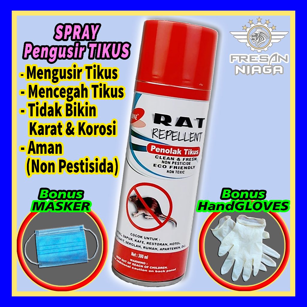 Jual Spray Pengusir Tikus Spray Penolak Tikus Spray Anti Tikus Rat ...