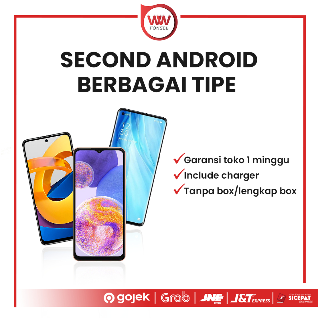 Jual [SECOND] Hp Second Android OPPO Garansi Toko 1 Minggu | Shopee ...
