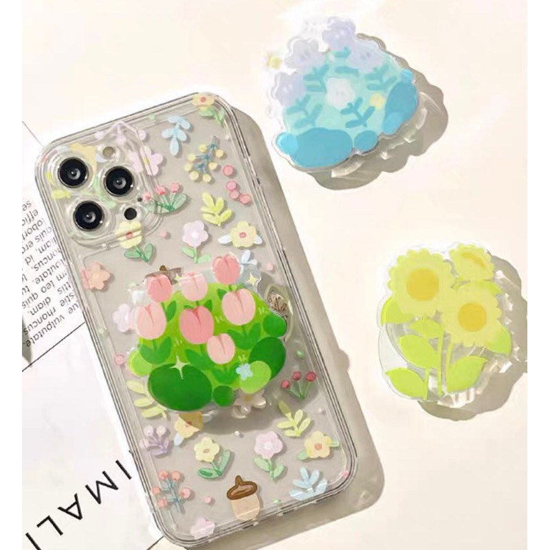 Jual LITTLE DAISY | Acrylic Popsocket Flower Pop socket / Phone Holder ...