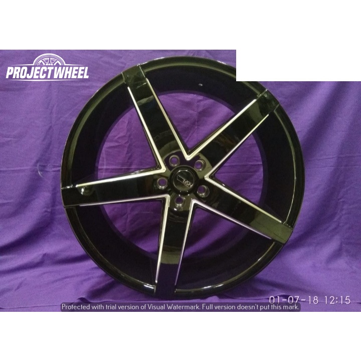 Jual FLASH SALE VELG HSR BOOST R22 PCD 5X114,3 ET 40 BM VELLFIRE ...