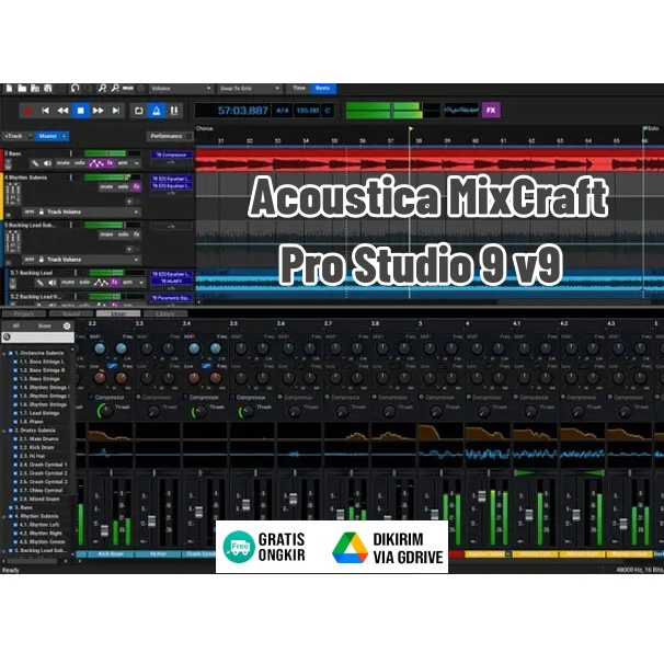 Jual Acoustica MixCraft Pro Studio 9 v9 Recording Studio | Shopee Indonesia