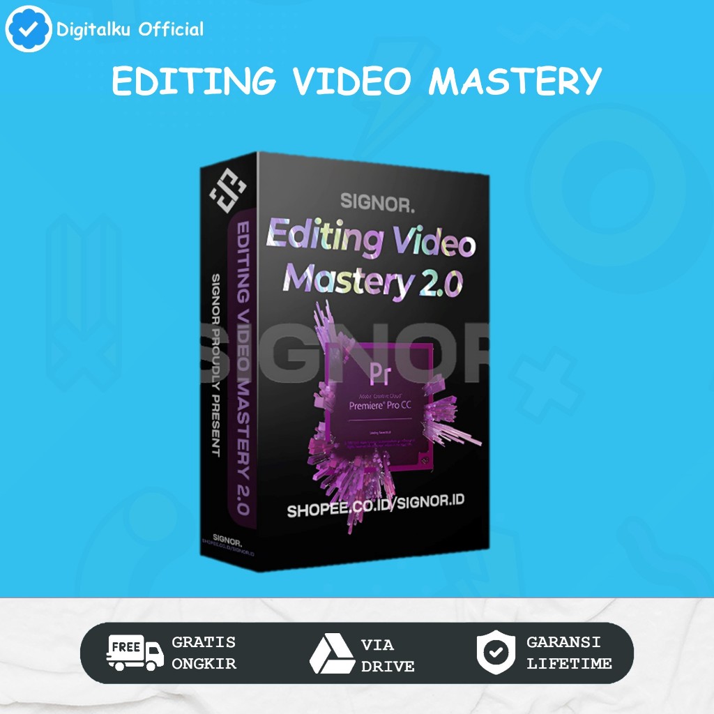 Jual Editing Video Mastery 2.0 - Belajar Edit Video dalam 7 Hari & Dapatkan Klien Meski Tanpa ...