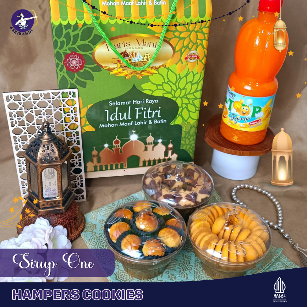 Jual Paket Lebaran Hampers Kue Kering 'SYRUP ONE'/Hampers cookies ...