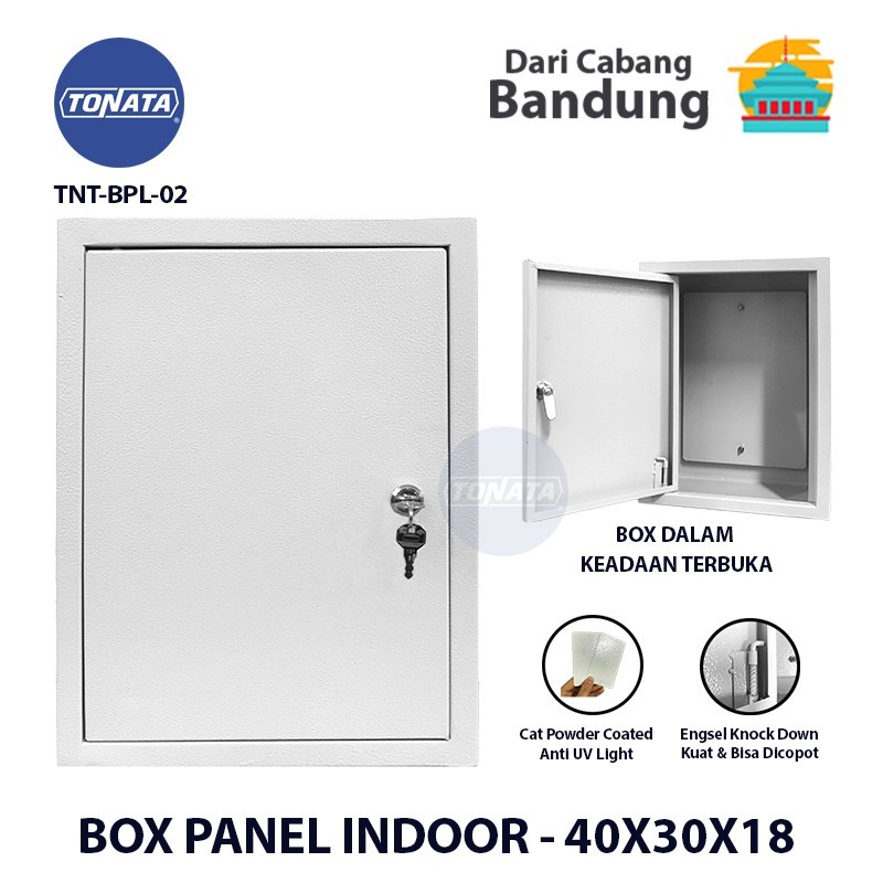 Jual Box Panel Listrik 40 x 30 x 18 Indoor Tonata / Powder Coated ...