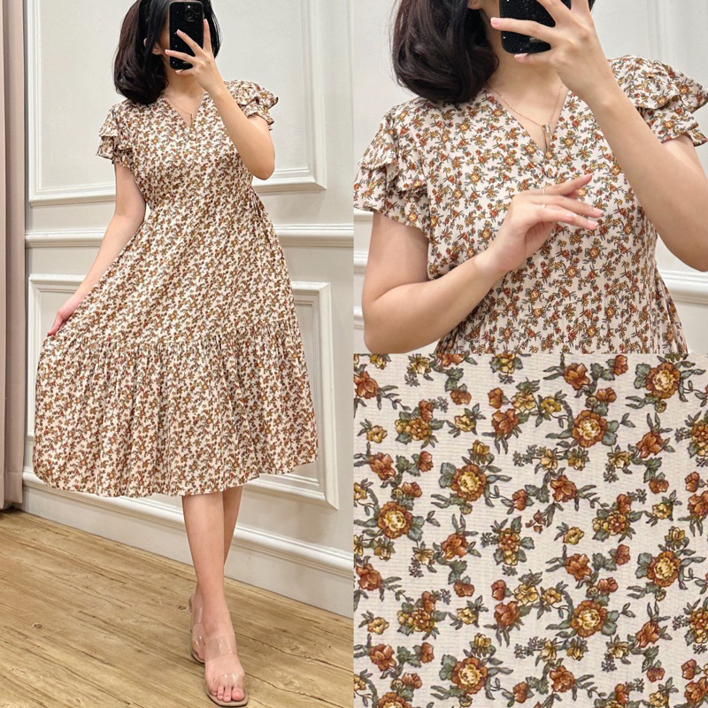 Jual Amariel Jenny Dress Daster Nyaman Bumil Busui Friendly | Shopee ...