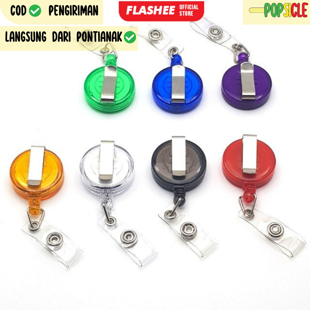 Jual Yoyo Tali Flashee Id Card Gantungan Name Tag Yoyo Standard Yoyo ...