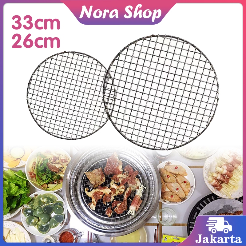 Jual Jaring Panggangan Kawat Panggangan Bulat Stainless Steel Serbaguna ...