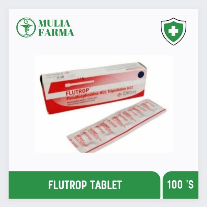 Jual FLUTROP TABLET BOX ISI 10 STRIP/ OBAT FLU PILEK/ flu berat/pilek ...