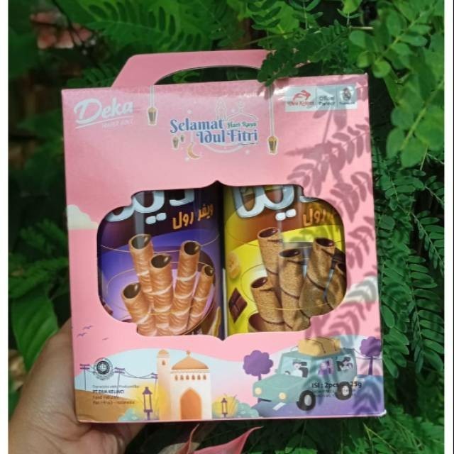 Jual Parsel Deka Wafer Roll Tin Gift Box enc isi 2 kaleng - Deka Dua ...