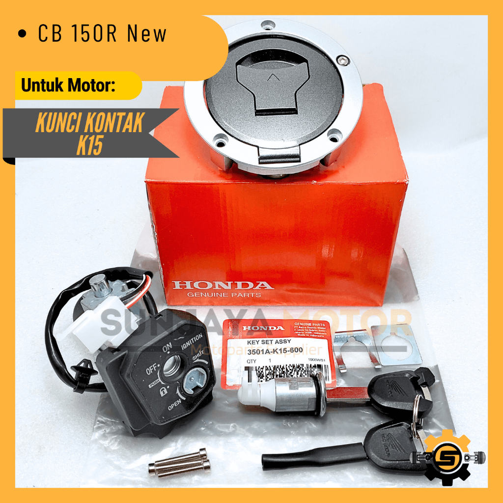 Jual Kunci Kontak Set K15 Keyset Original Honda CB150R New CB 150R LED ...