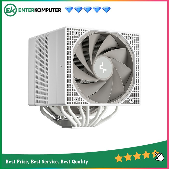 Jual Deepcool Assassin IV White - Dual Tower HSF CPU Cooler | Shopee ...