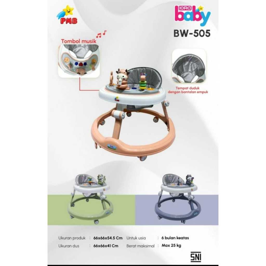Jual Baby Walker PMB BW 505 IORA BABY BW505 | Shopee Indonesia