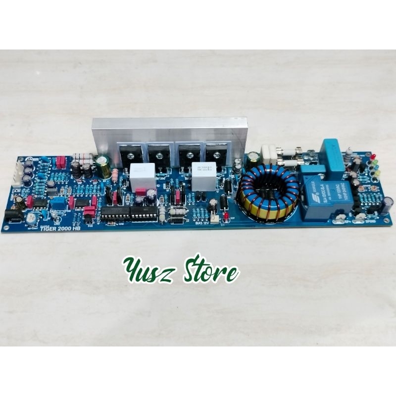 Jual Kit D2K Tiger 2000 Full fitur HB 2K Halfbridge Class D power ...