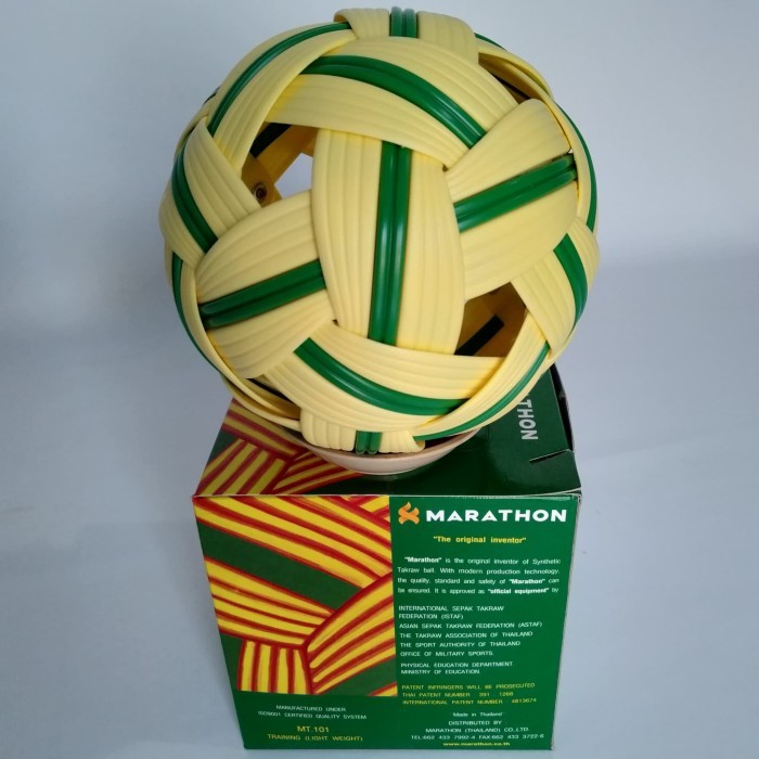 Jual Bola Sepak Takrow Maraton Original 101 | Shopee Indonesia