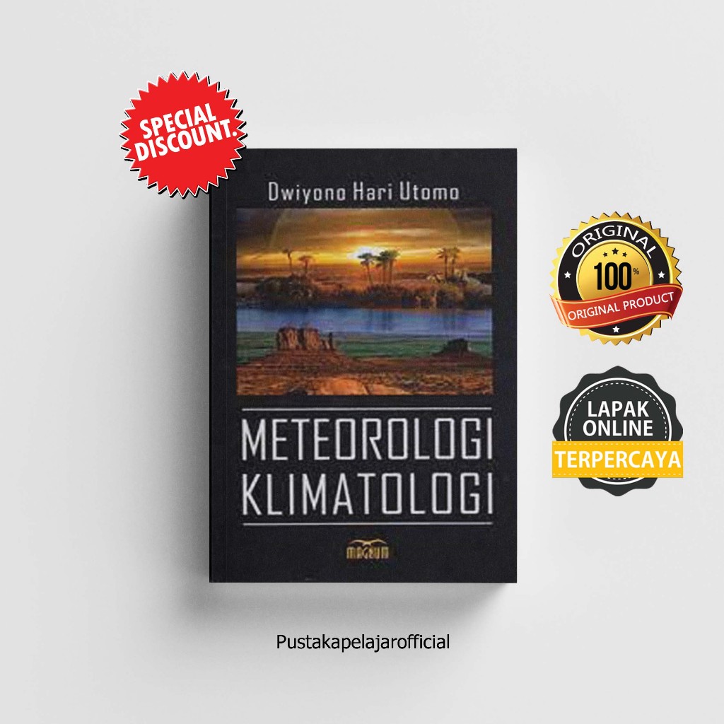Jual BUKU ORI METEOROLOGI KLIMATOLOGI - DWIYANA HARI UTAMA - MAGNUM ...