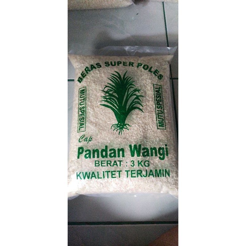 Jual BERAS CAP PANDAN WANGI TIMBANGAN 3KG | Shopee Indonesia