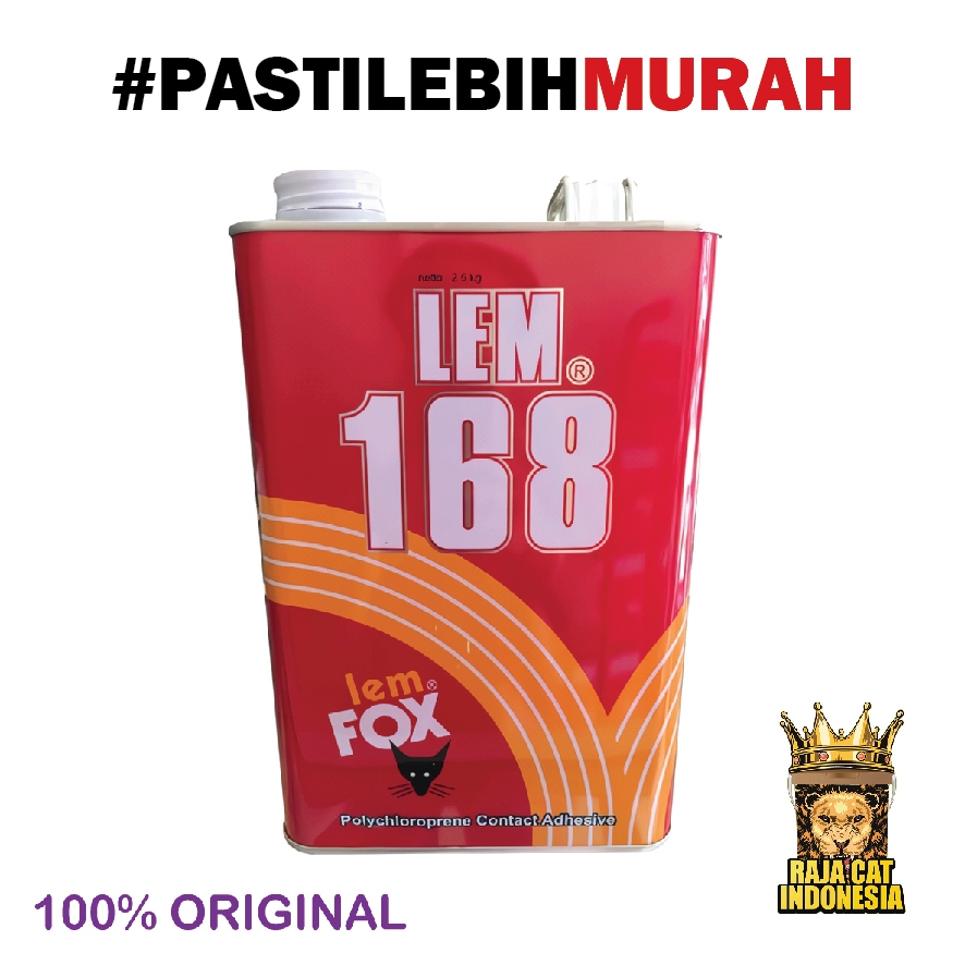 Jual Lem Kuning FOX 168 Blek 10 kg Lem HPL Lem 168 Lem Triplek / 168 ...