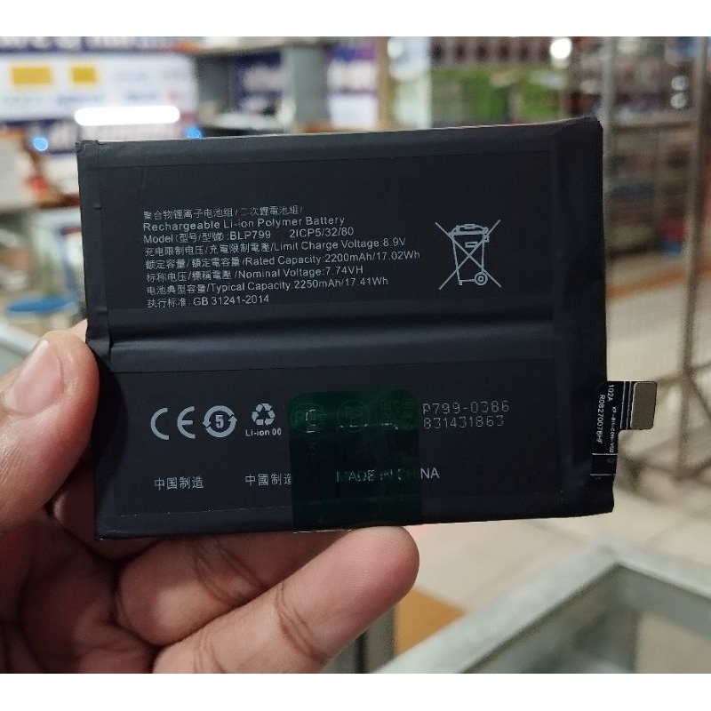 Jual Baterai Realme X3 Pro BLP799 / Realme X7 Pro / NARZO 20 PRO ...