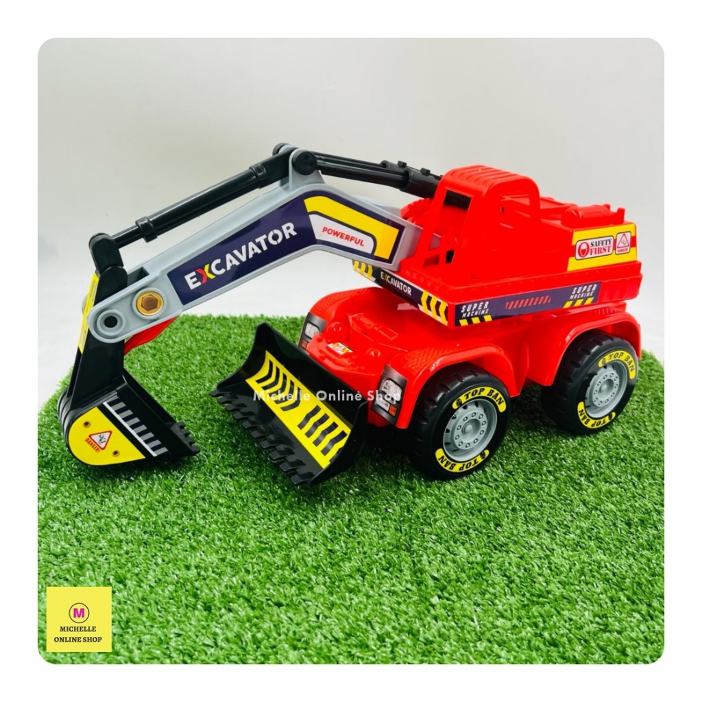 Jual MAINAN MOBIL TRUK EXCAVATOR/ MOBIL MOBILAN EXCAVATOR BESAR ...