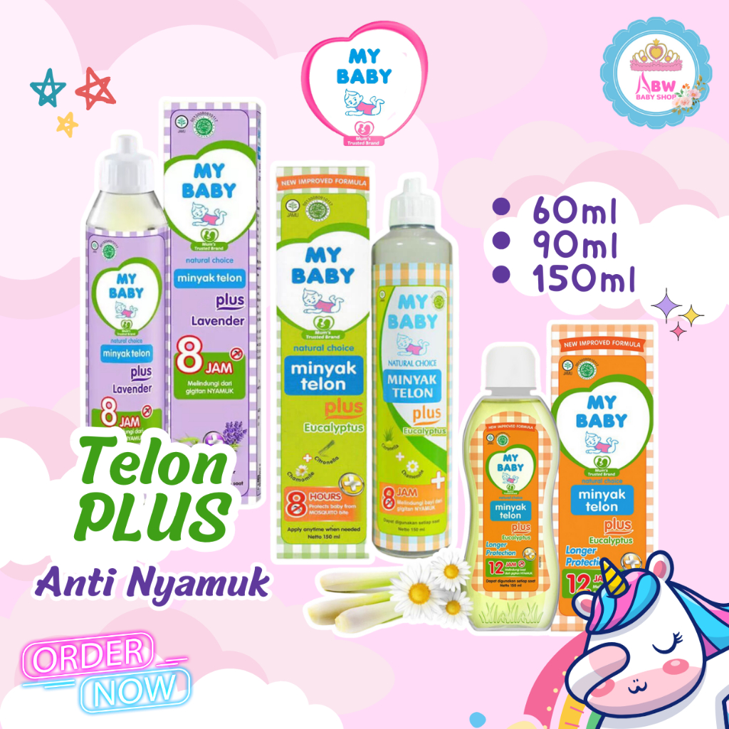 Jual PAKET HEMAT MY BABY MINYAK TELON PLUS ANTI NYAMUK 30ML / 60ML ...