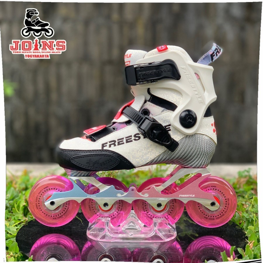 Jual Sepatu Roda Inline Skate YJS X5 Pro Junior Carbon White | Shopee ...