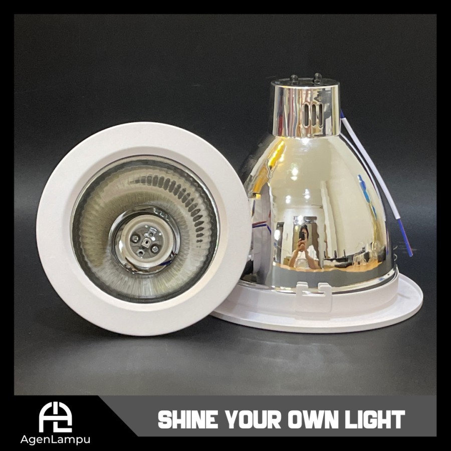 Jual KAP RUMAH LAMPU DOWNLIGHT 3.5 INCH 4 INCH 5 INCH FITTING E27 ...