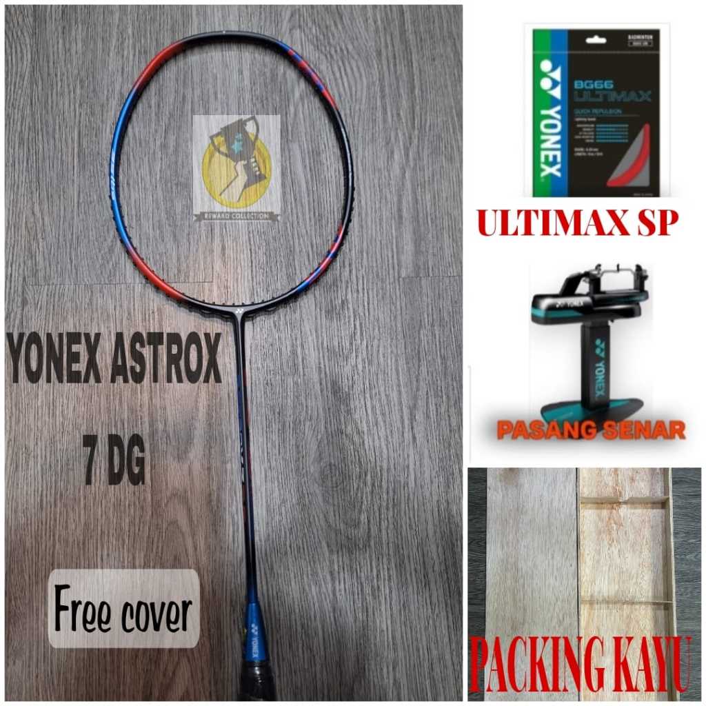 Jual Raket Badminton Original Yonex Astrox 7 DG 35 lbs | Shopee Indonesia