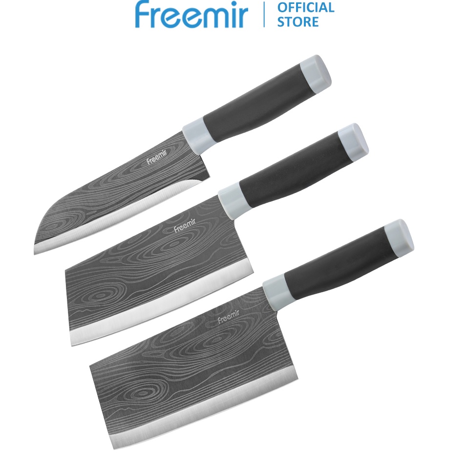 Jual Harga Murah freemir Set Pisau Daging dan Multifungsi Premium 3Pcs ...