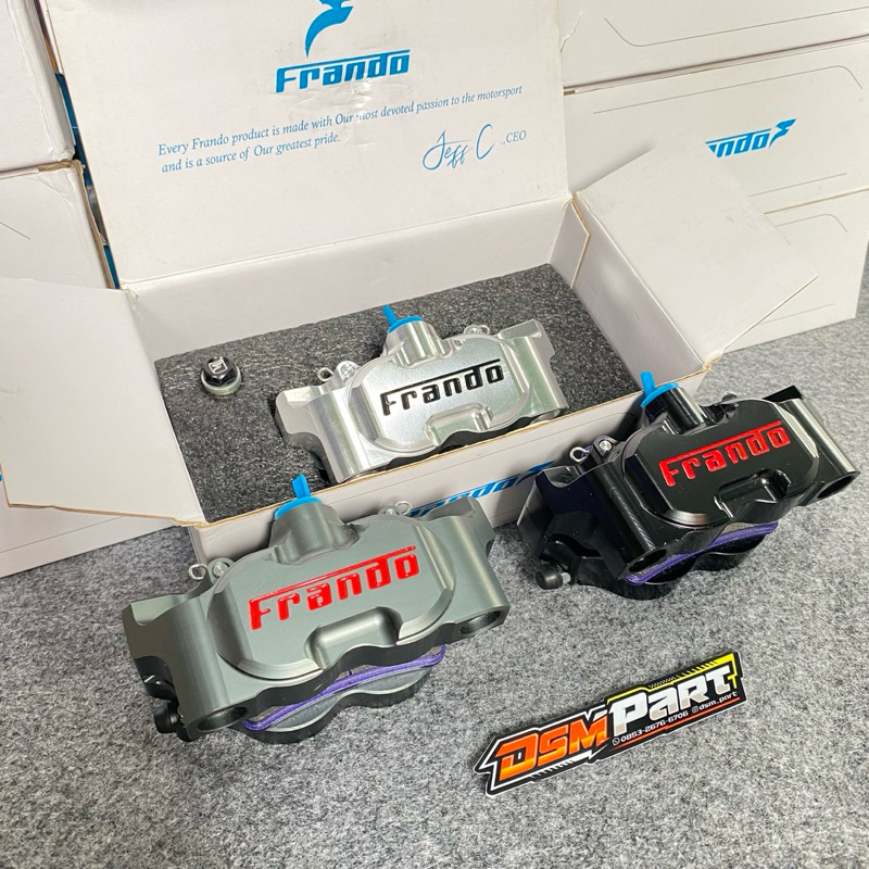 Jual Kaliper Copy Frando Radial 4P 4piston Made in Vietnam | Shopee ...