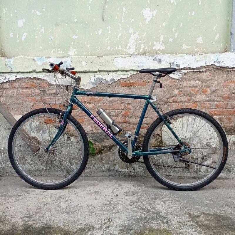 Jual sepeda Vintage MTB Commuter Bike Federal full bike bekas | Shopee ...