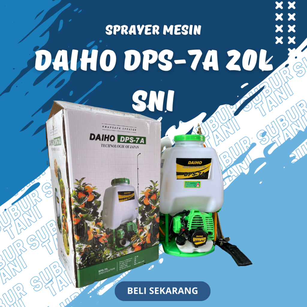 Jual sprayer mesin semprot pertanian 2 tak original daiho dps-7A 20L | Shopee Indonesia