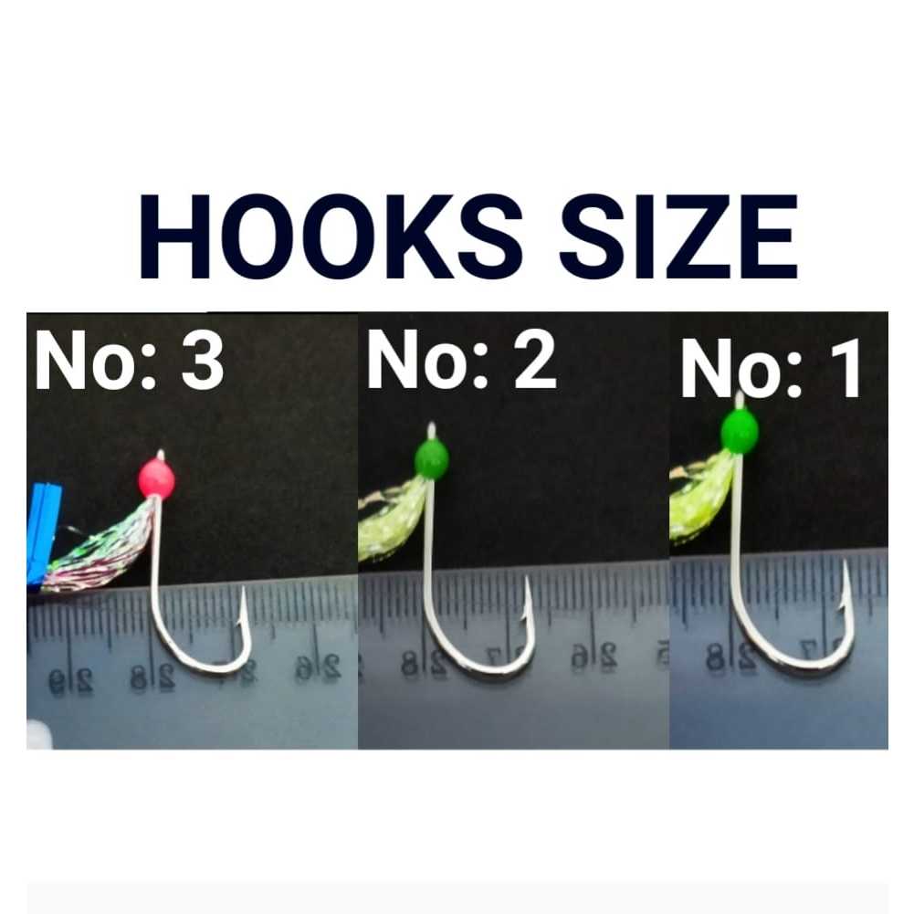 Jual Kail Pancing SABIKI 3 Varian Size Dan 4 Varian Warna | Shopee ...