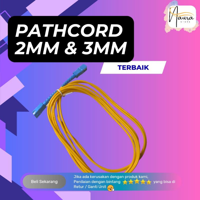 Jual Pathcord Fiber Optic 2MM & 3MM | Shopee Indonesia