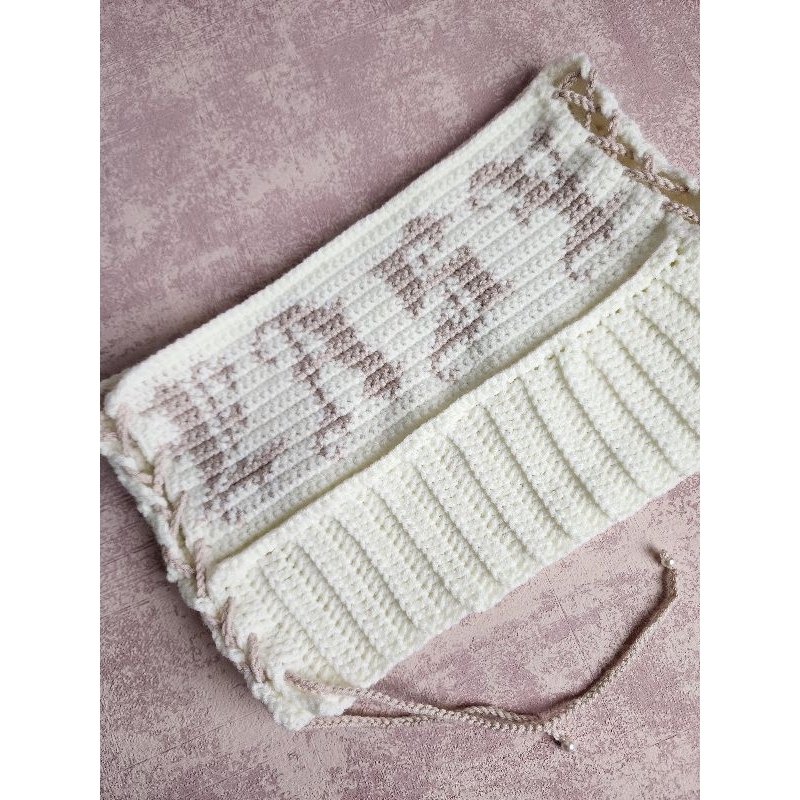 Jual LE SSERAFIM SAKURA - EASY CROCHET TOP SIZE XS | Shopee Indonesia