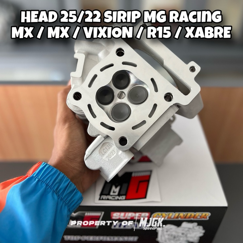 Jual Super Head MG Racing Sirip 23/20 25/22 28/25 MX King,Vixion ...