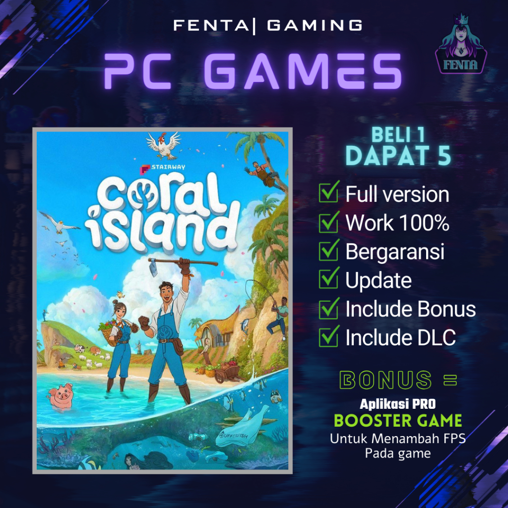 Jual CORAL ISLAND - GAME PC - GAME LAPTOP | Shopee Indonesia