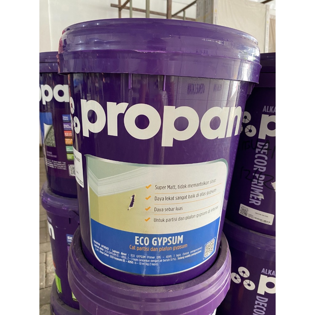 Jual Propan Eco Gypsum cat plafon murah kemasan 25kg | Shopee Indonesia