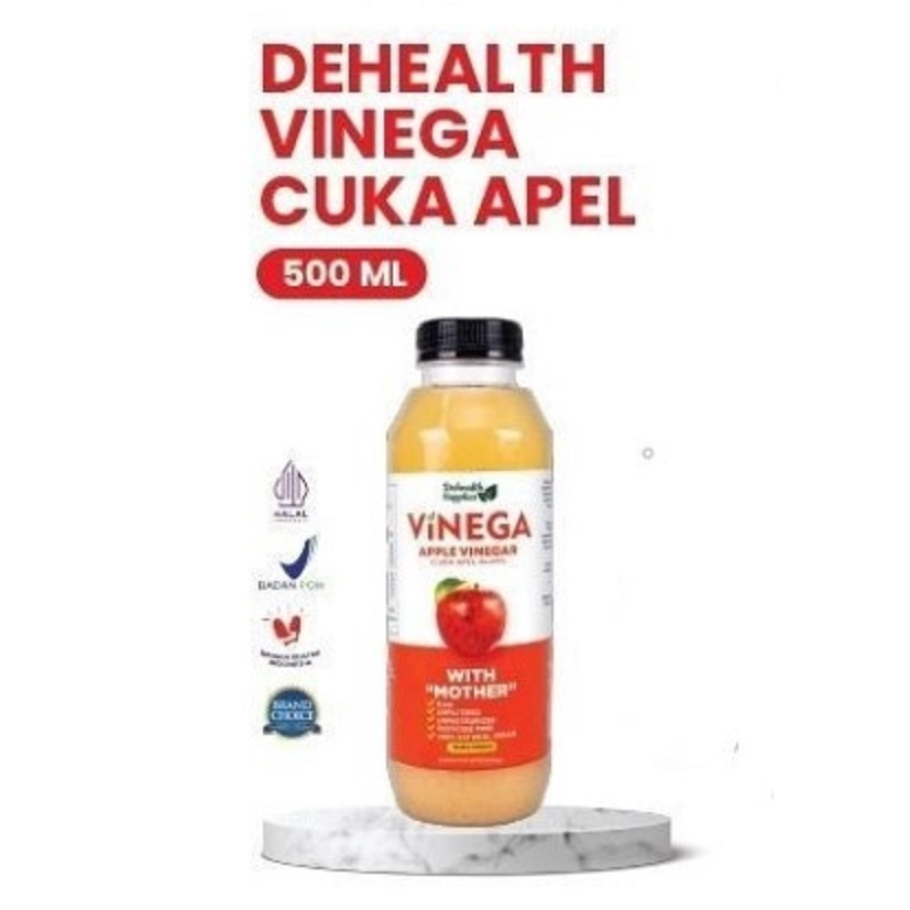 Jual FINEGA APPLE CIDER VINEGAR WITH THE MOTHER 500 ML | Shopee Indonesia